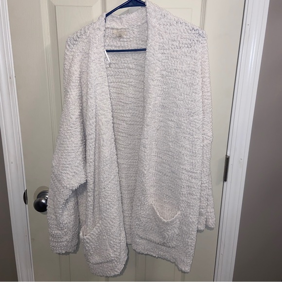 Cupio | Sweaters | Cupio Woman Crochet Cardigan White 2x | Poshmark